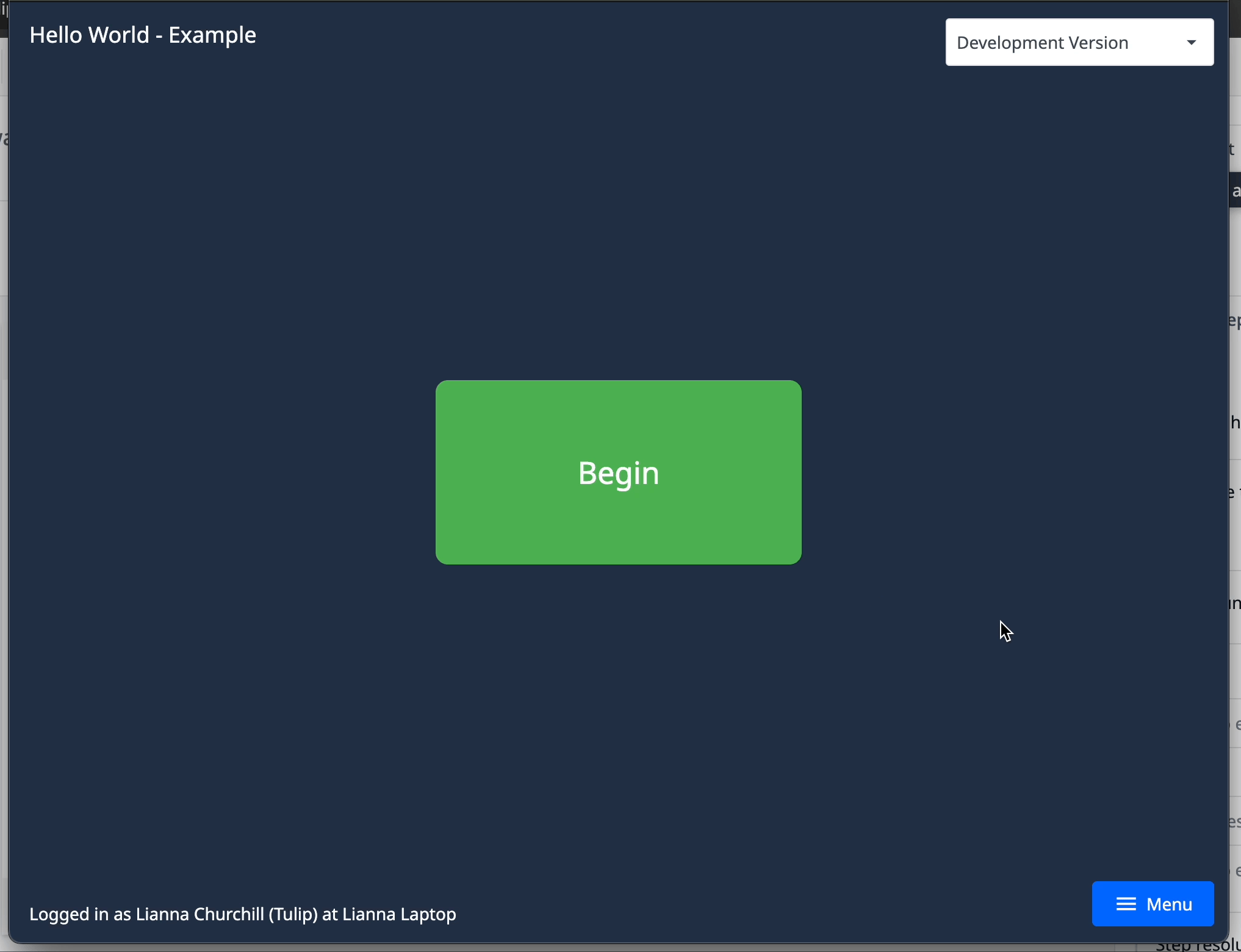 Walkthrough: Build your first app
